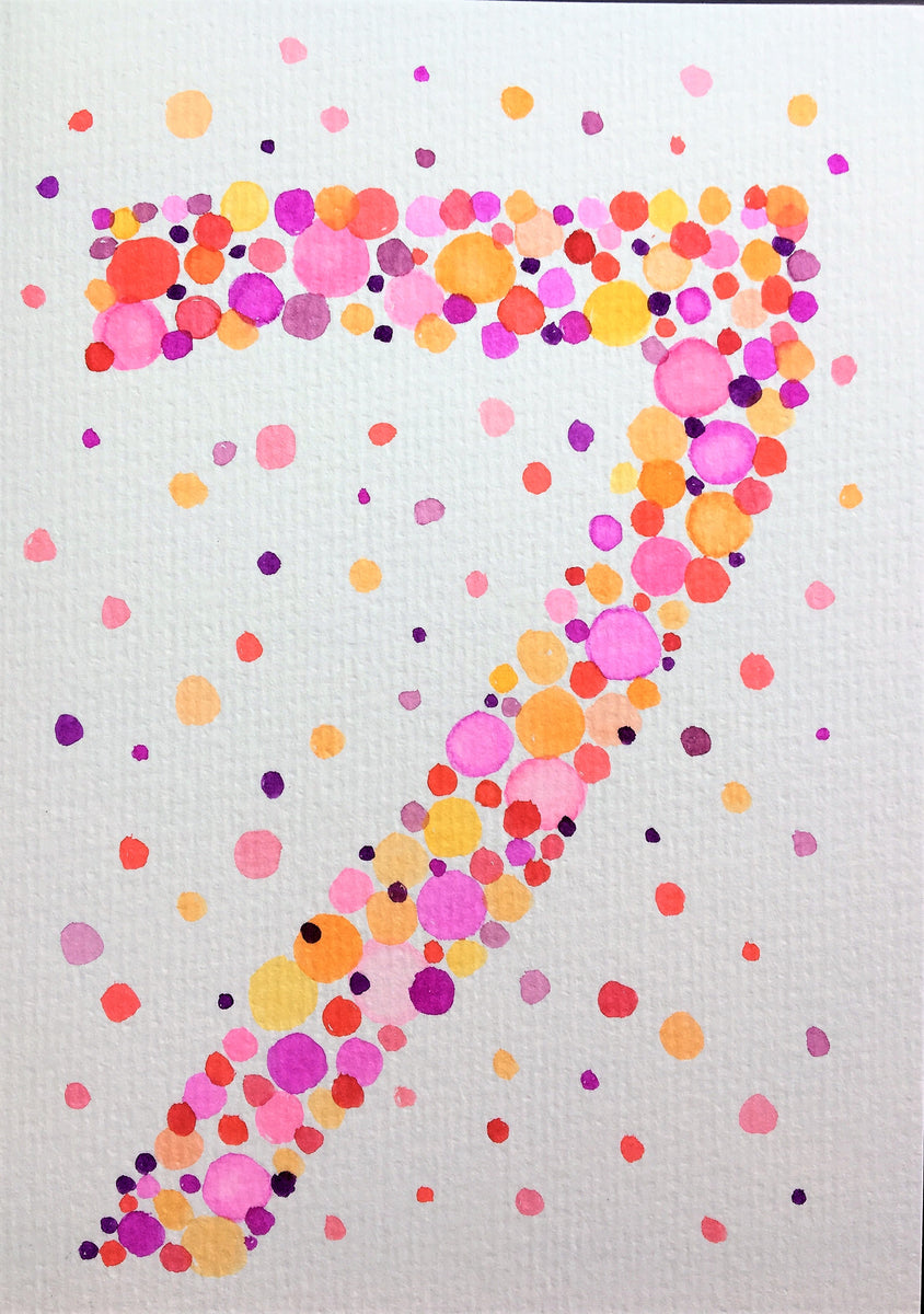 BIRTHDAY BUBBLES - GREETING CARDS | eDgE dEsiGn London