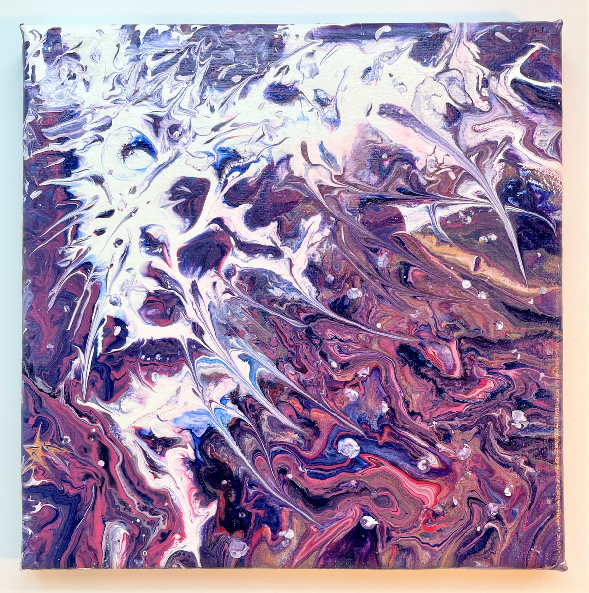 Acrylic Pour Painting - Strayed Splash | eDgE dEsiGn London